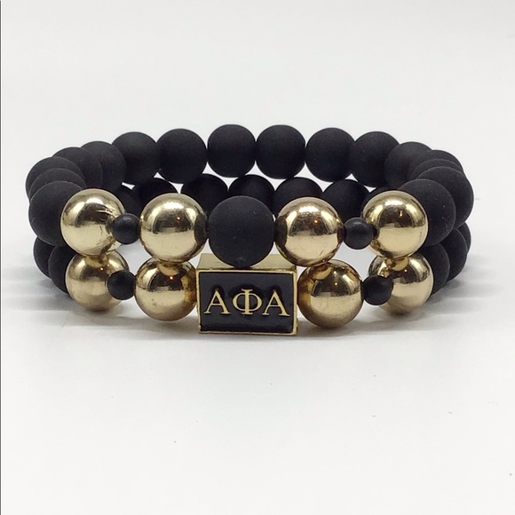 Hand Crafted | Accessories | Alpha Phi Alpha Fraternity Bracelet | Poshmark